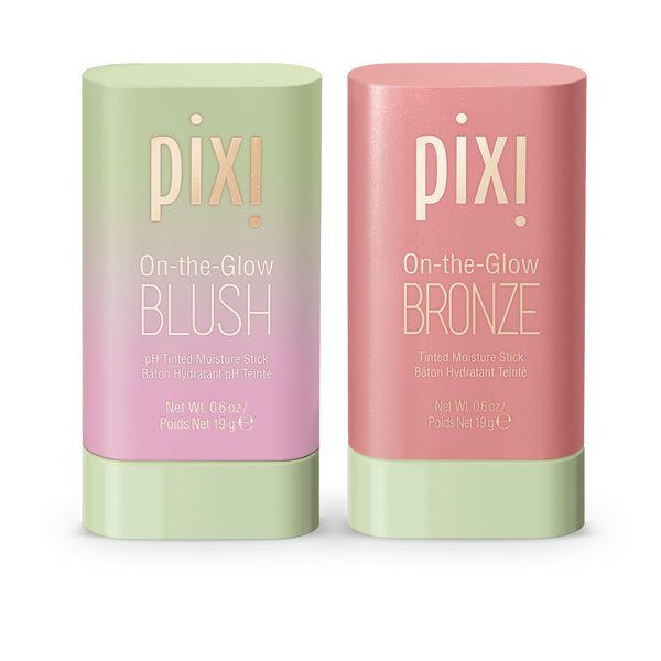 Daily Glow Duo - Blush and Bronze Stick for Natural Glow - Pixi Beauty