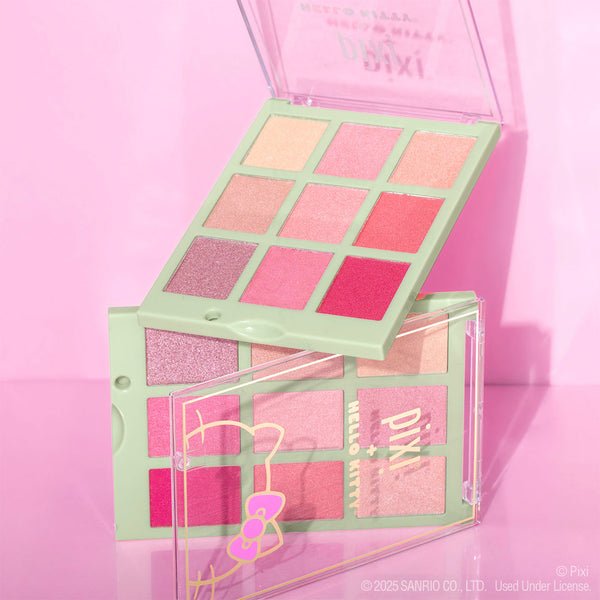 Pixi + Hello Kitty Chrome Glow Palette - Multi-Use Radiance Palette for ...