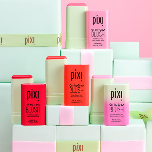 On-the-Glow BLUSH Collection - Hydrating Lip & Cheek Tint Set - Pixi Beauty
