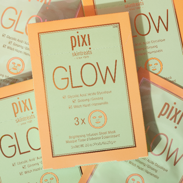 GLOW Glycolic Boost Face Sheet Masks – Pixi Beauty